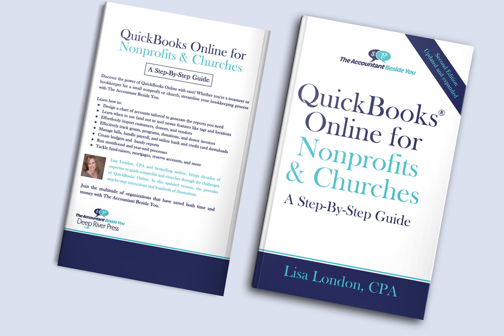 QuickBooks Online for Nonprofits & Churches- A Manual