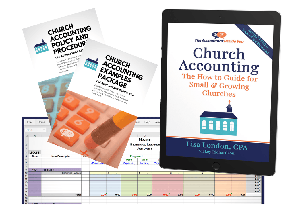 The Best Church Accounting Program for a Small Church-Manual & Files