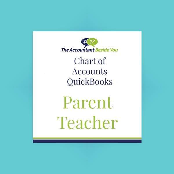 PTA Chart of Accounts for QuickBooks Online or Desktop Saves You Time